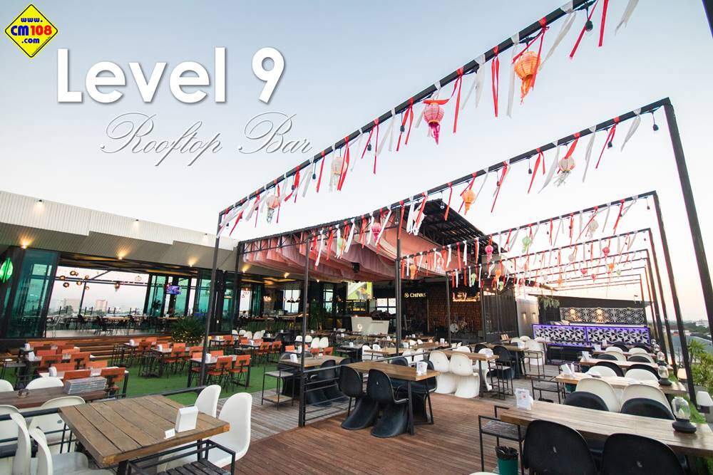 ?Level 9 Rooftop Bar เปิดกลางวันแล้ว !! ?‼️ ที่สำคัญอาหารถูกมาก ราคา ...